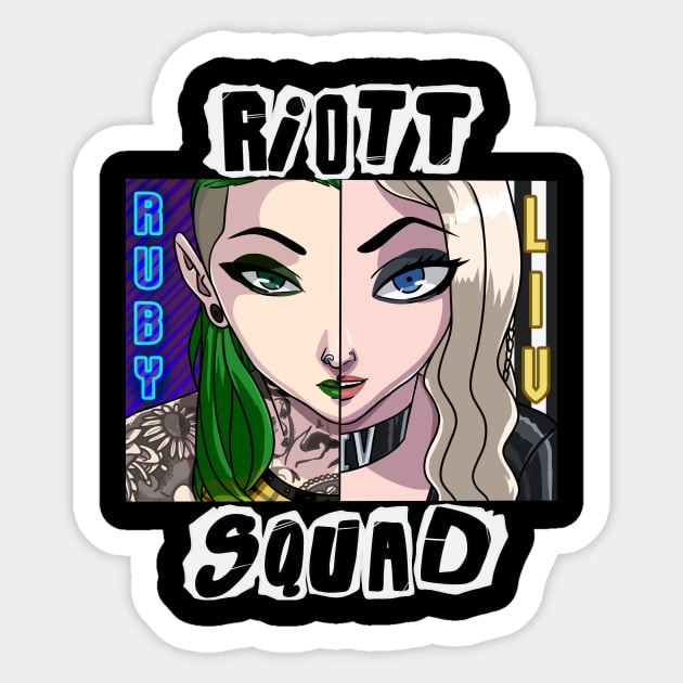 Riott Squad Women's Wrestling - Riott Squad - Sticker | TeePublic